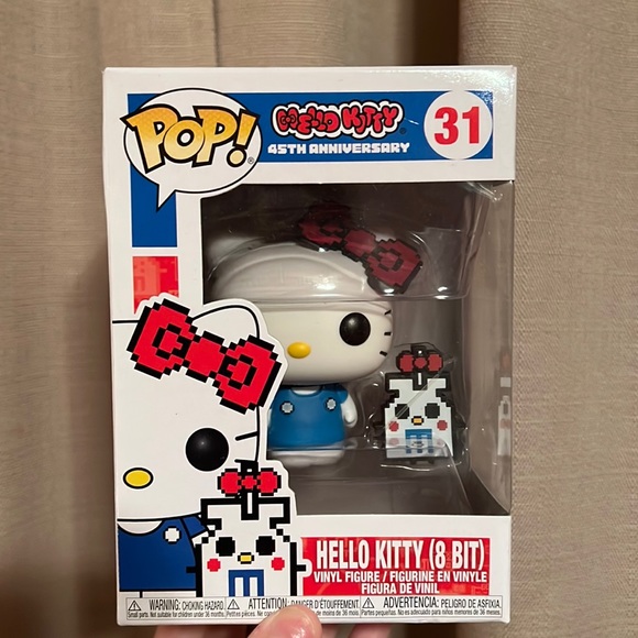 Toys | Hello Kitty 8 Bit Funk Pop | Poshmark